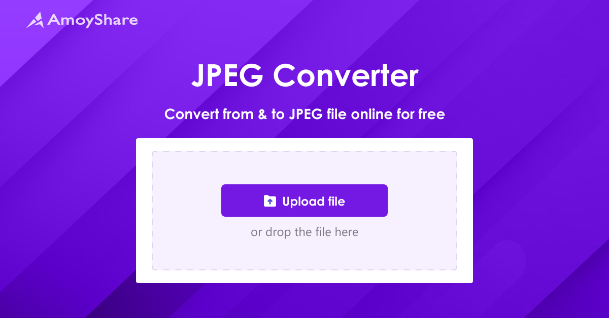 무료 JPEG 변환기 - 온라인에서 빠르게 이미지를 JPEG로 변환