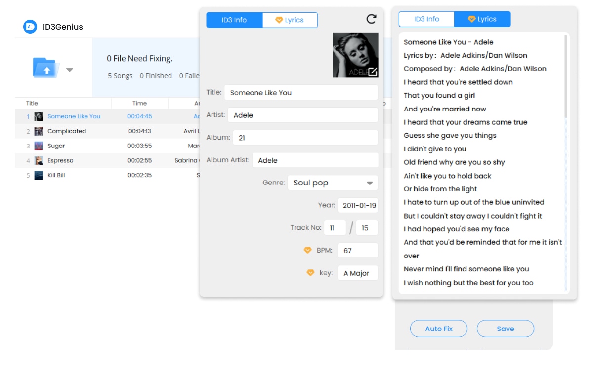 Bulk ID3 Tag Editor – Auto-Fix Music Metadata & Album Art