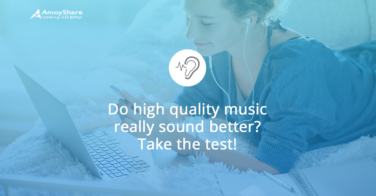 Do high quality music really sound better? Take the test!