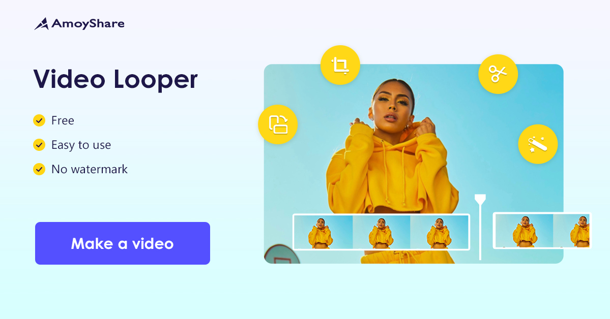 Video Looper | Repeat Video Easy, Free, No Watermark