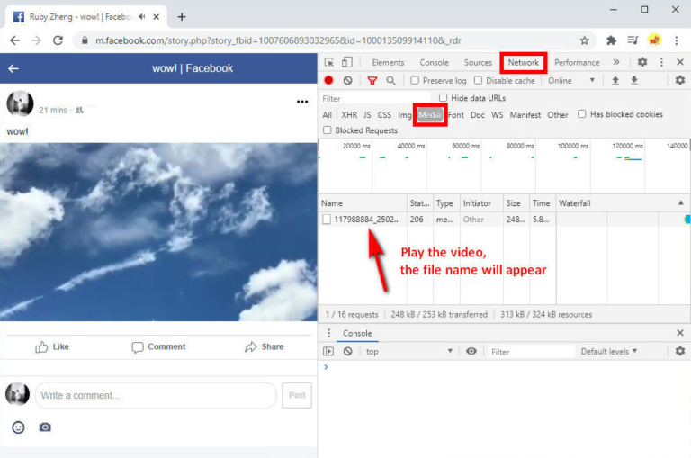 Download Private Facebook Videos from Facebook Directly