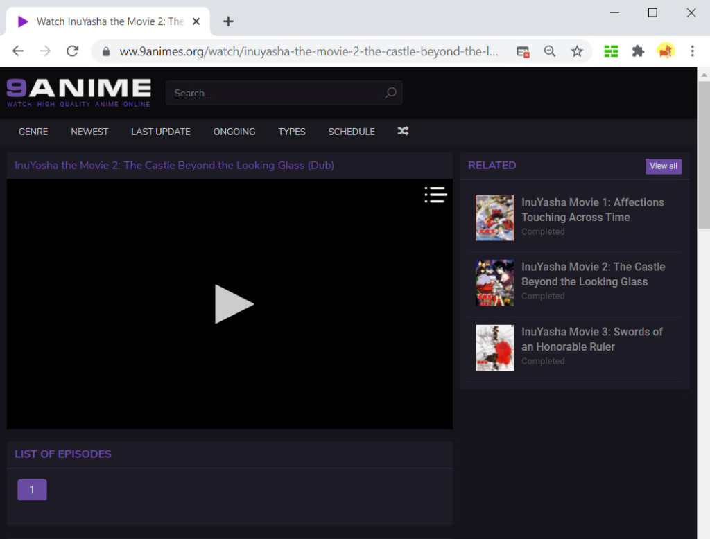 [Solved!] 2 Solutions to 9Anime Download