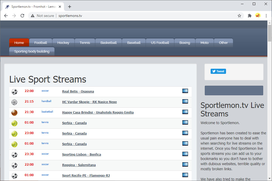 Las 10 mejores alternativas de FirstRowSports que necesita saber