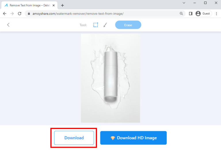 How to Remove Text from Image Without Removing Background?