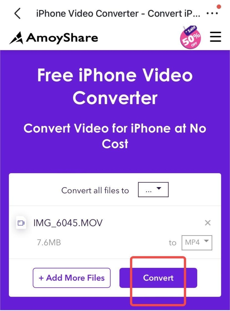 How to Easily Convert iPhone Video to MP4 [GUIDE]