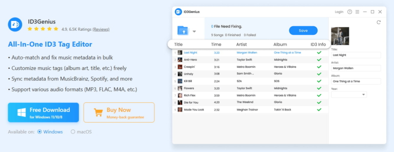 How to Edit MP3 Metadata on Windows and Mac (Complete Guide)